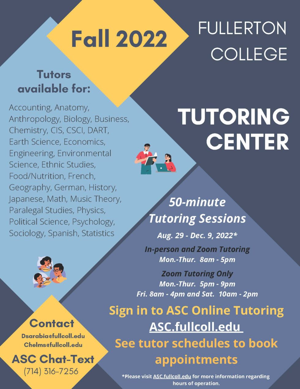 Tutoring Center | Academic Support Center